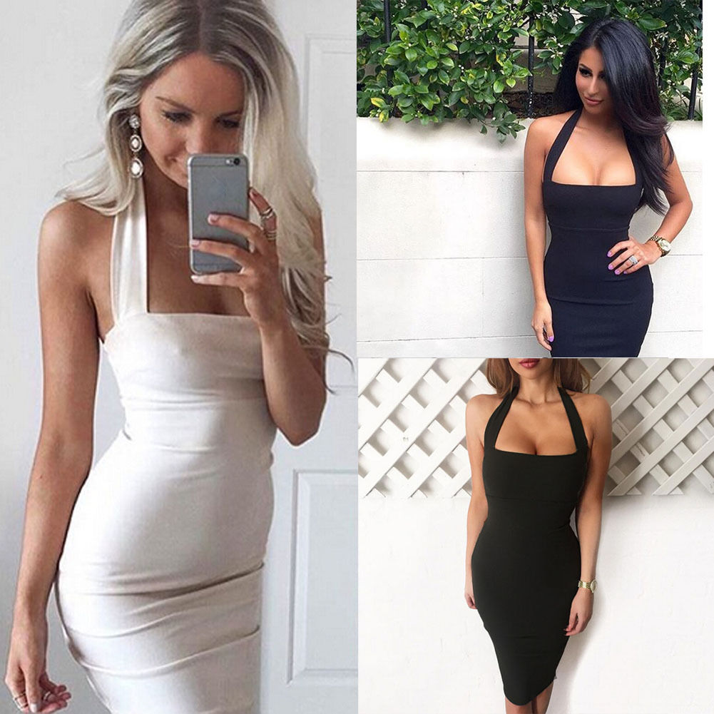 Sexy Bodycon Evening Party Dress On Luulla